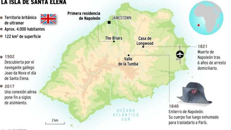 Isla de Santa Elena: mapa, lugares turísticos, flora, fauna y más